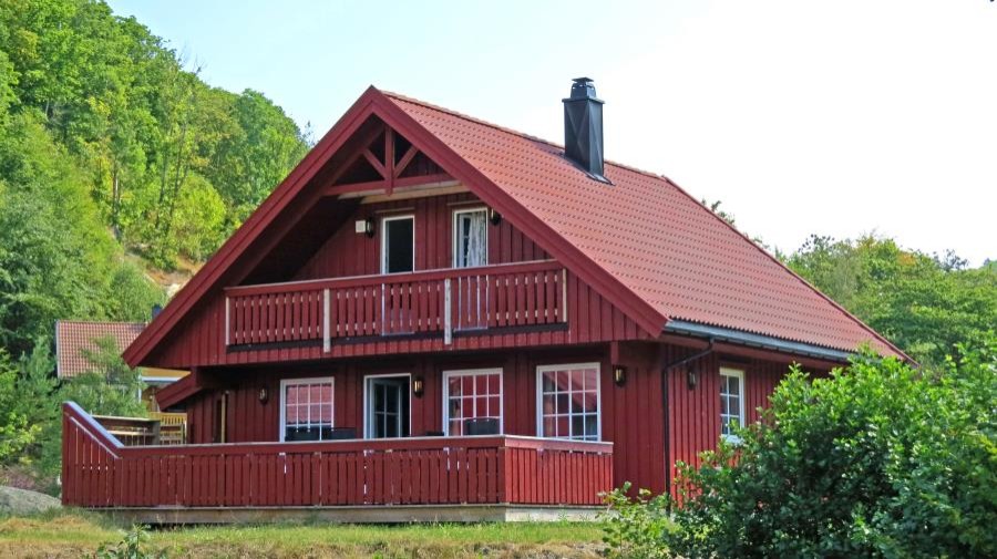 Ferienhaus Ferienhaus "Fjordstrand" , Zwillingshaus zum "Sørstrand", am ...